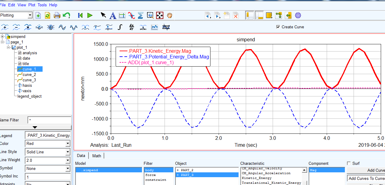利用Adams对单摆进行建模、仿真的动力学分析_adams中驱动general motion-CSDN博客