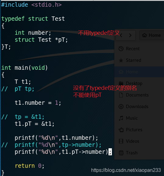 C语言 Typedef Struct指针小结typedef Struct 指针 Csdn博客