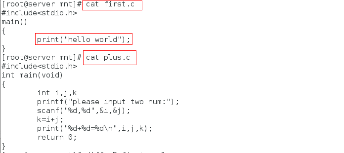 shell脚本中常用命令——diff，patch_diff -r生成的patch如何用-CSDN博客
