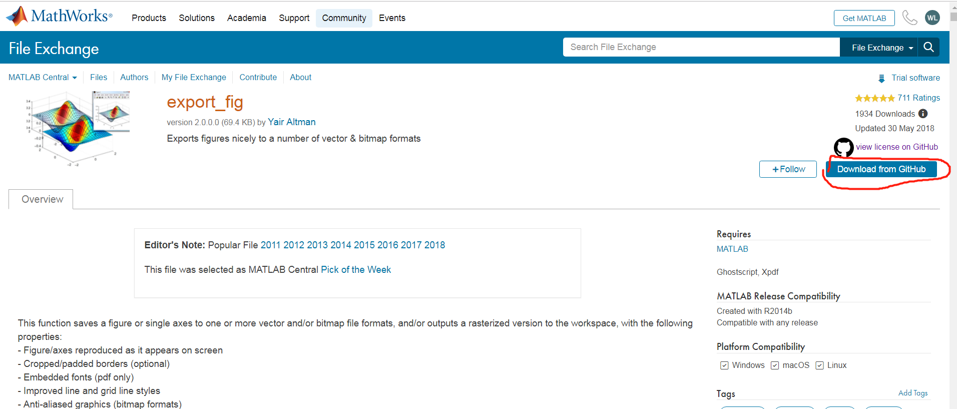 Matlab配置export_fig，可进行去白边、处理保存矢量图像、保存PDF和eps等操作_matlab中的exportfig指定文件夹-CSDN博客