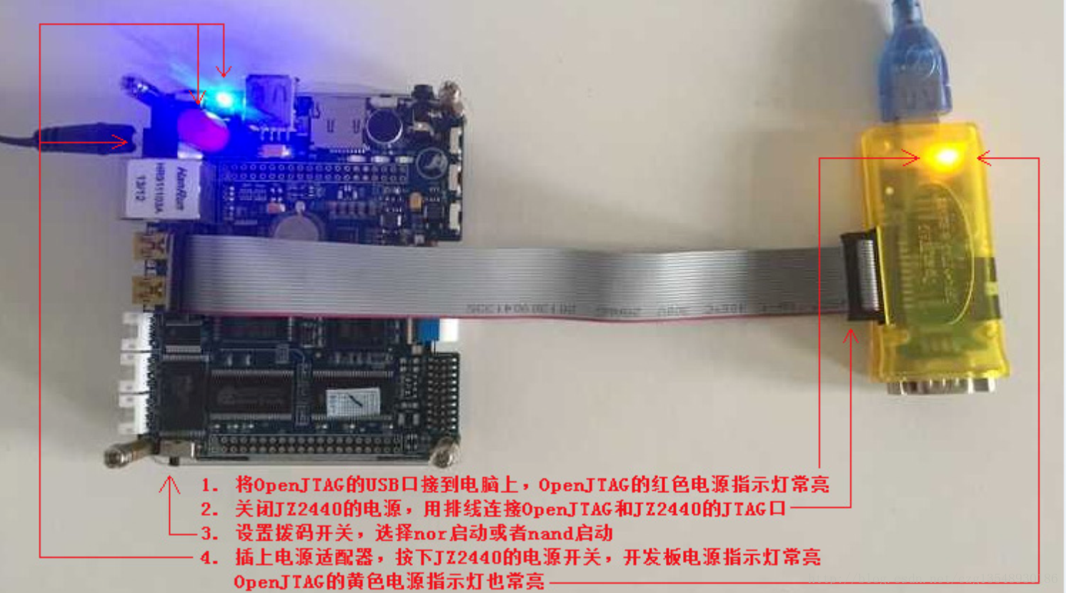 JZ2440 linux (centos.5) 下使用eop (EasyOpenJTAG)_jz2440 只有jlink没有openjtag-CSDN博客