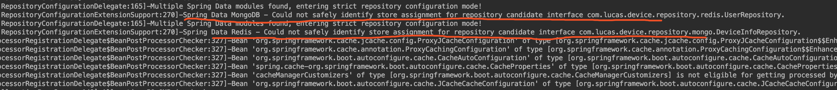 Multiple Spring Data modules found, entering strict repository configuration mode!-CSDN博客