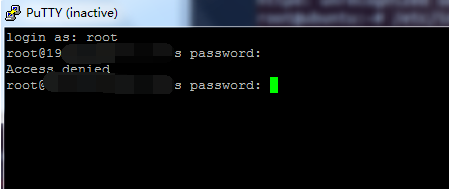 putty提示Access denied_putty access denied-CSDN博客