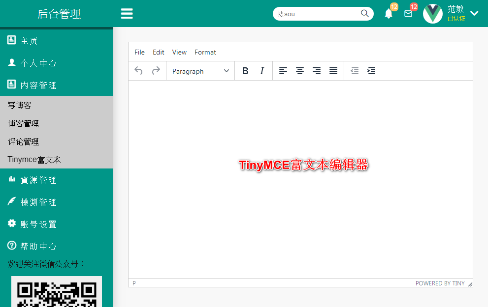 vue实战025:配置TinyMCE富文本编辑器_vue插件spellchecker-CSDN博客