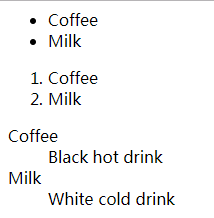 HTML 列表中的dl,dt,dd,ul,ol,li区别及应用_dl dt-CSDN博客
