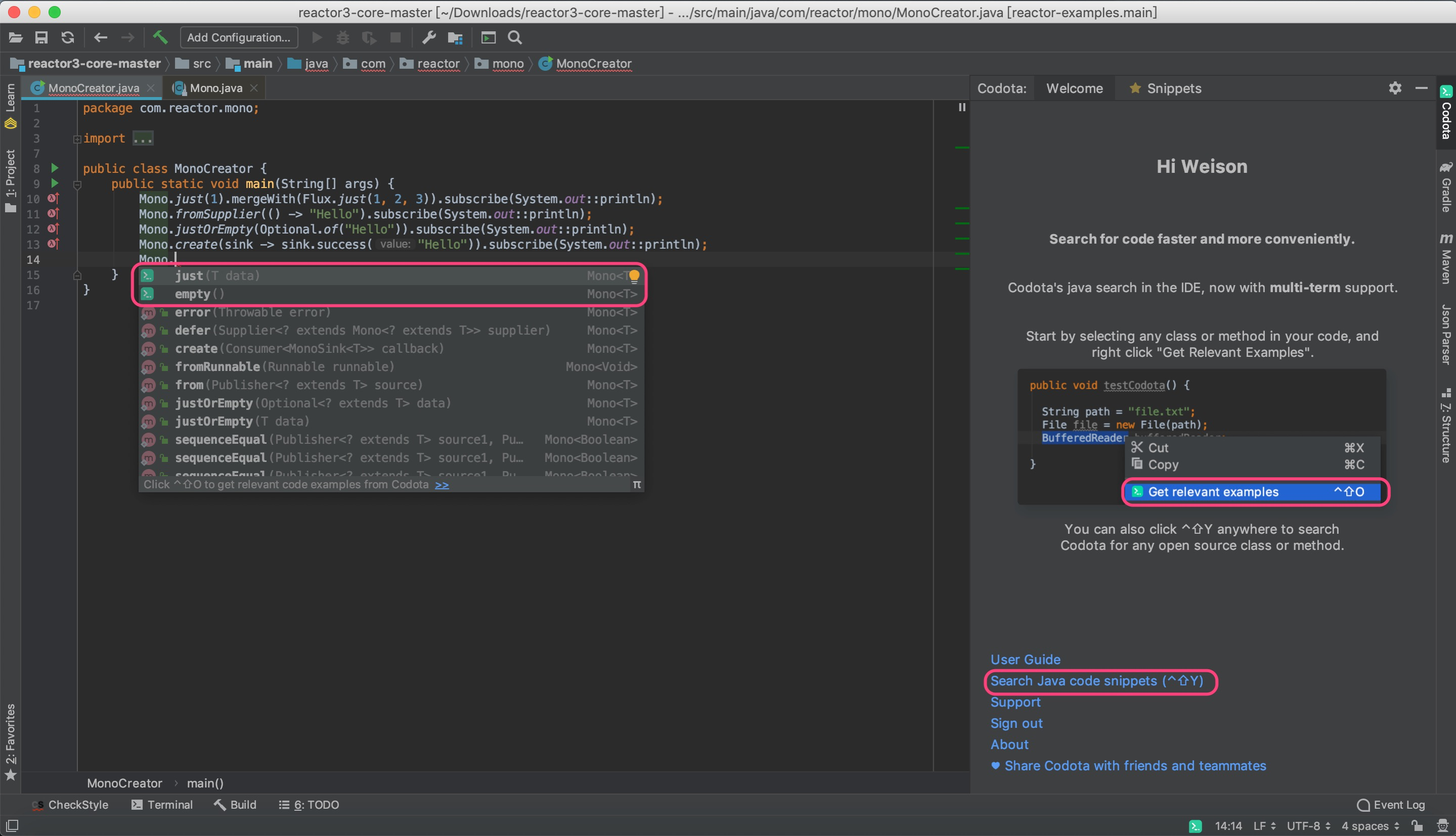 Idea 插件Codota_idea 插件 codota不提示-CSDN博客