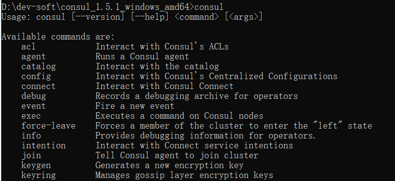 consul download and install - Programmer Sought