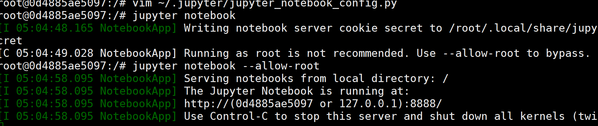Docker容器中配置jupyter Notebook Jupyter Docker 卷设置 Csdn博客
