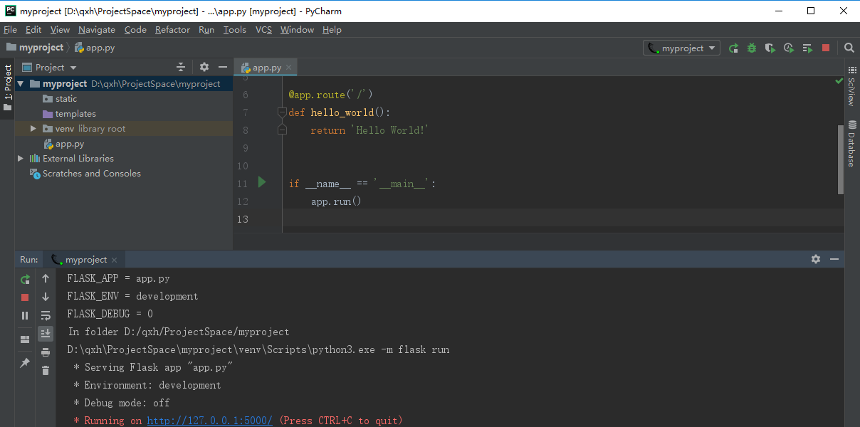 Flask教程--第一个Flask应用：环境安装_此生小会的博客-CSDN博客