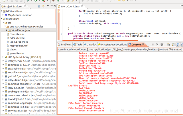使用eclipse编译运行mapreduce程序hadoop260ubuntu1604ubuntuhadoop264mapreduce初级编程 Csdn博客