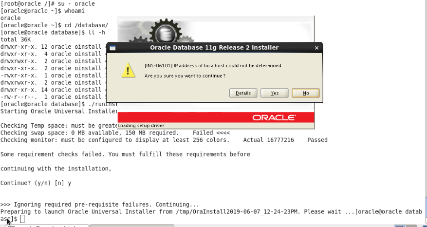 Centos6.5下安装oracle11g过程图文详解_centos6.5 linux命令行安装oracle11g-CSDN博客