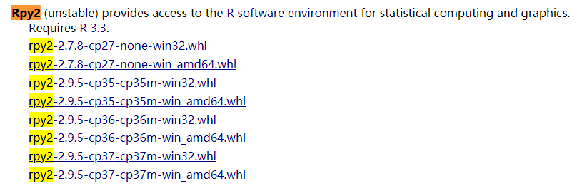 python中调用R语言配置rpy2_python3.7下载rpy2-CSDN博客