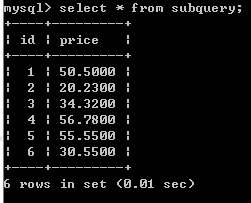 MySQl 子查询 (ANY，SOME，ALL， IN 的运用)_子查询any-CSDN博客
