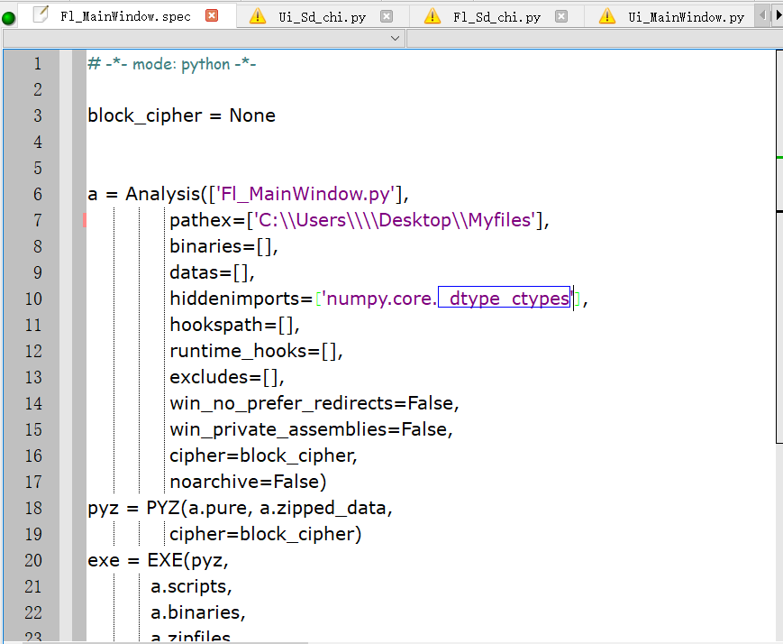 在用pyinstaller打包py文件时遇到AttributeError: ‘str‘ object has no attribute ‘items‘等问题_attributeerror ...