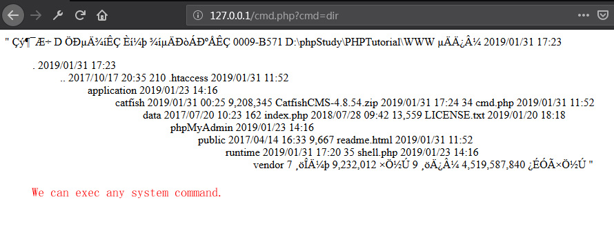 CatfishCMS任意命令执行导致getshell_kession cms 任意文件下载-CSDN博客