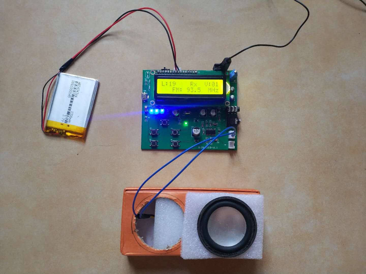 基于RDA5820，51单片机制作的收发一体收音机，附完整c程序_rda5820程序-CSDN博客