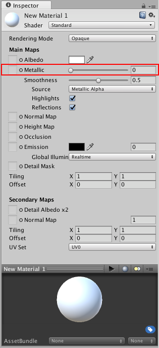 Unity Shader - Metallic mode: Metallic Parameter 金属模式的参数_unity金属材质球参数-CSDN博客