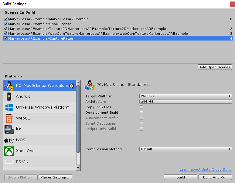 OpenCVForUnity---MarkerLess AR Example 案例运行分析 ...