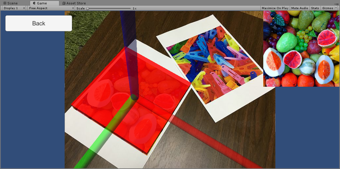 OpenCVForUnity---MarkerLess AR Example 案例运行分析 ...