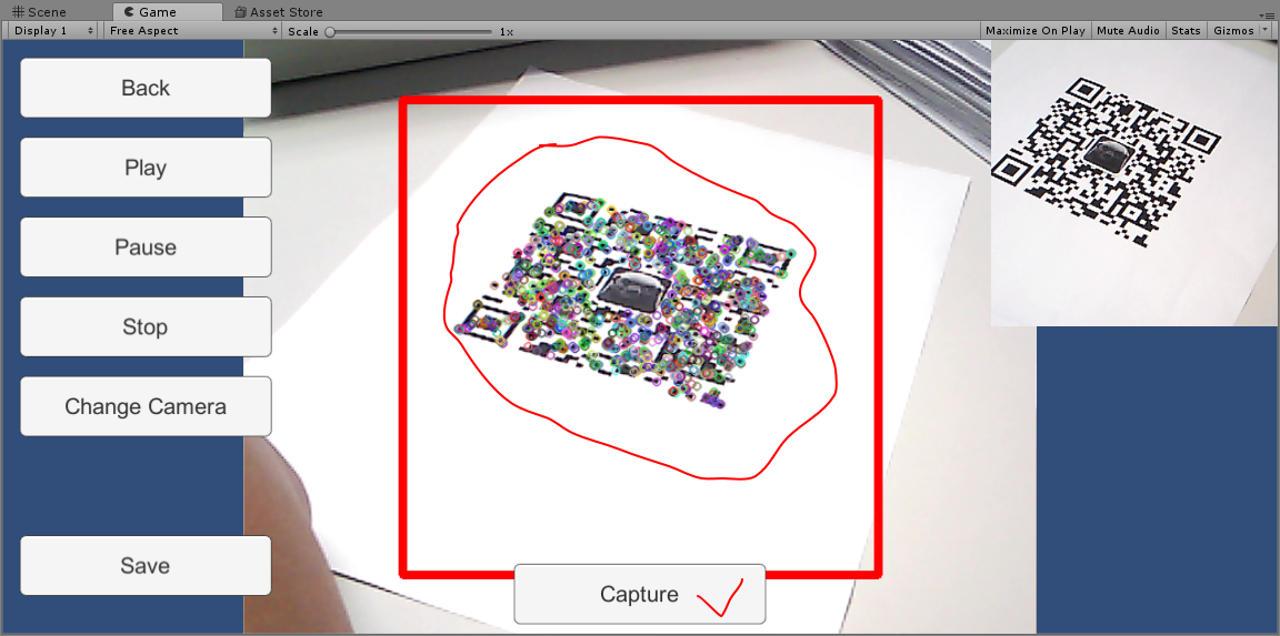 OpenCVForUnity---MarkerLess AR Example 案例运行分析 ...