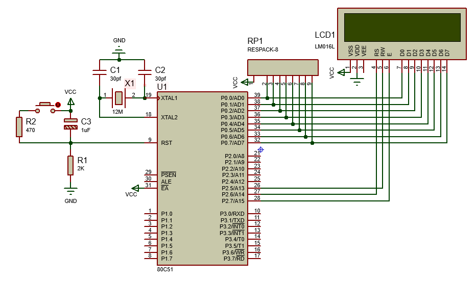protues软件仿真-LCD1602_proteus模拟仿真lcd1602-CSDN博客