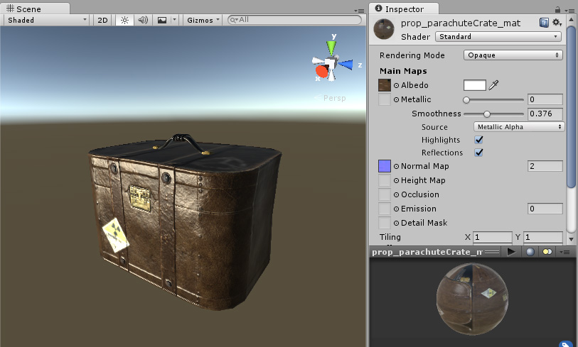 Unity Shader - Metallic mode: Metallic Parameter 金属模式的参数_unity金属材质球参数-CSDN博客