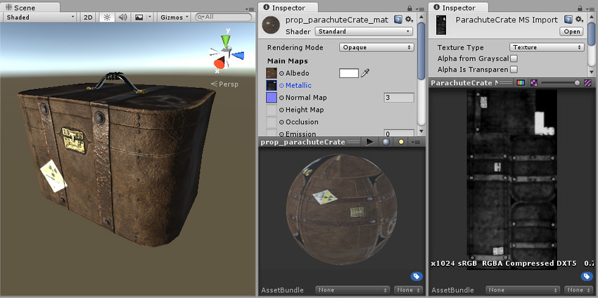 Unity Shader - Metallic mode: Metallic Parameter 金属模式的参数_unity金属材质球参数-CSDN博客