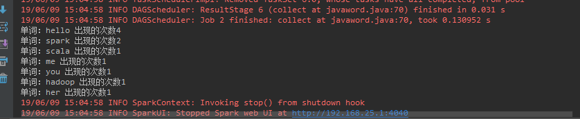 spark 安装入门（一）scala spark单词统计 ; java spark单词统计spark反转排序_zengxianglei的博客-CSDN博客