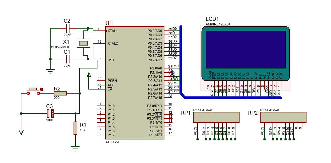 portues软件仿真--LCD12864_常用的lcd仿真型号-CSDN博客