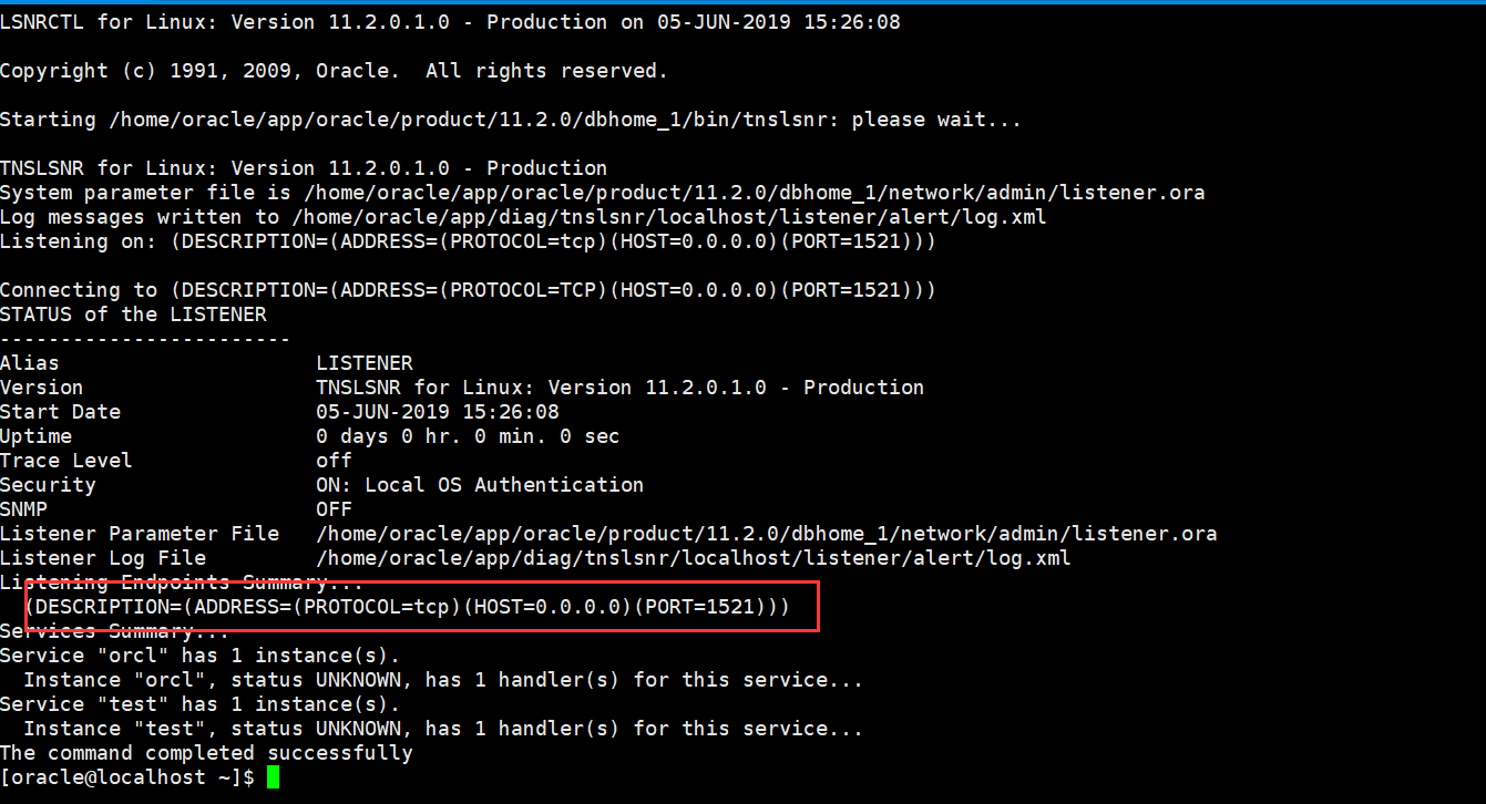 lsnrctl命令管理oracle数据库监听服务的基本原理_0.0.0.0:1521-CSDN博客