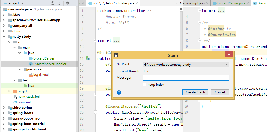 idea使用git stash_idea忘记切分支没有commit怎么运用到真正的分支上stash运用-CSDN博客