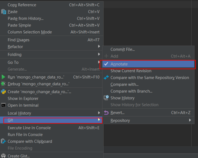 git查看文件的每个部分是谁修改的_pycharm git blame展示全部-CSDN博客