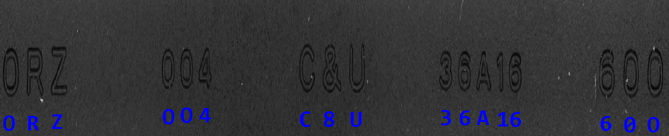 [Halcon&识别] OCR字符识别_halcon字符识别-CSDN博客