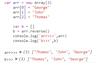 数组操作 reverse()方法_数组reverse-CSDN博客