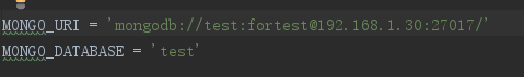 PyMongo - 连接错误 - pymongo.errors.OperationFailure: not authorized on ...