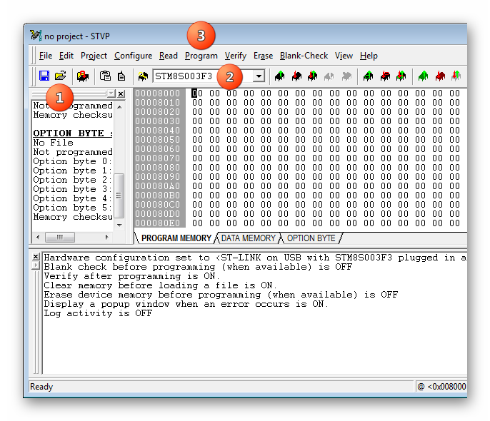 STM8入门以及程序编译、烧录、IAR使用方法(扫盲篇)_stm8 串口烧录-CSDN博客