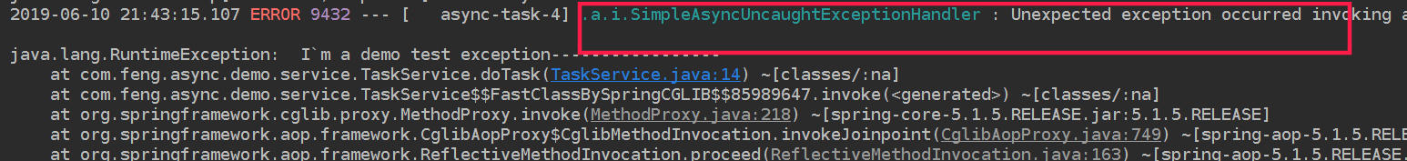 Spring boot异步任务原理分析_unexpected exception occurred invoking async metho-CSDN博客