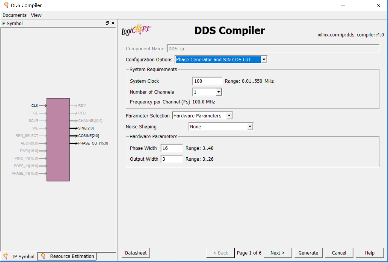 Xilinx IP核 之DDS_xilinx dds-CSDN博客