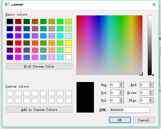 Qt：29---QColorDialog、QFontDialog颜色字体对话框_qcolor初始化-CSDN博客