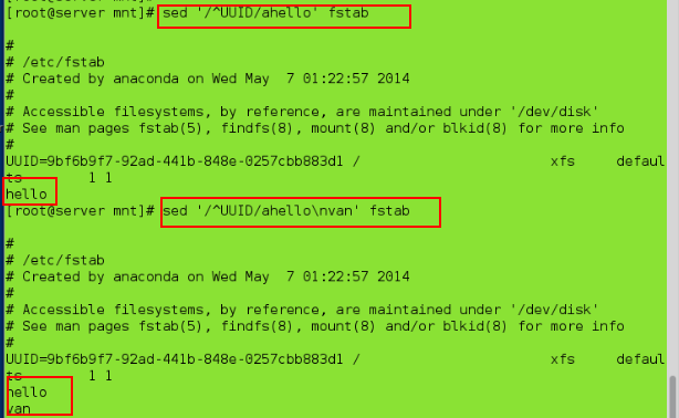 Linux三剑客 grep sed awk 详细使用方法_cat fstab-CSDN博客
