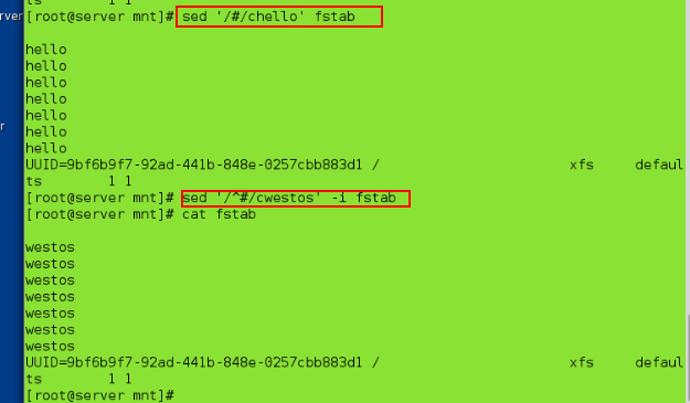 Linux三剑客 grep sed awk 详细使用方法_cat fstab-CSDN博客