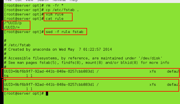 Linux三剑客 grep sed awk 详细使用方法_cat fstab-CSDN博客