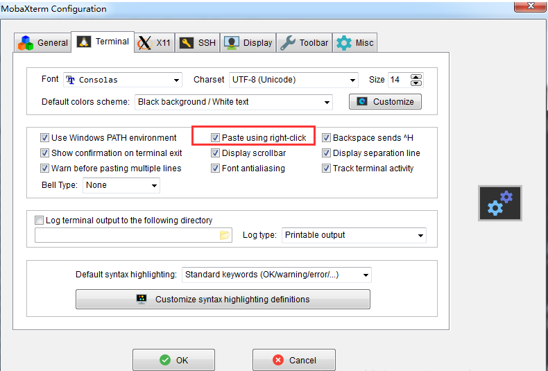 MobaXterm设置复制、粘贴等快捷键 - 程序员大本营