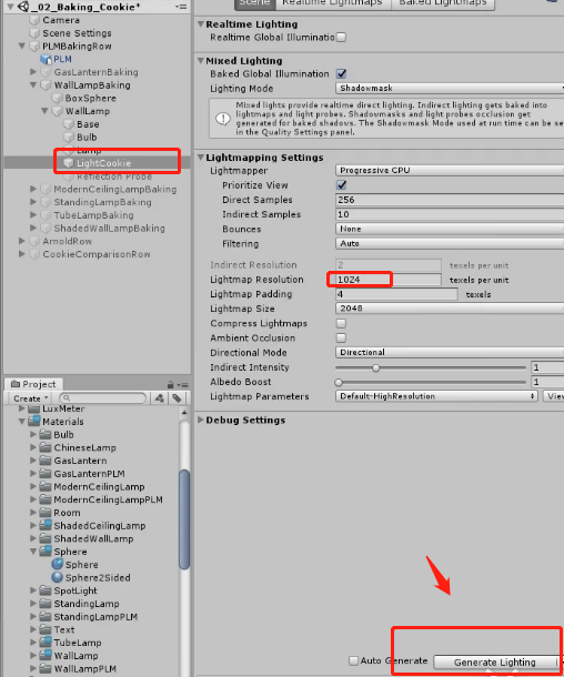 高清晰渲染管线（HDRP）Lightcookie灯光遮罩 unity 光照、光源调节_unity light cookie-CSDN博客
