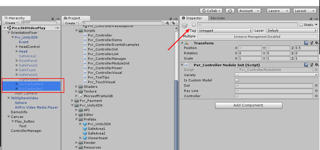 Unity + PicoVr 360全景视频播放_unity3d使用pico3pro实现播放全景图片-CSDN博客