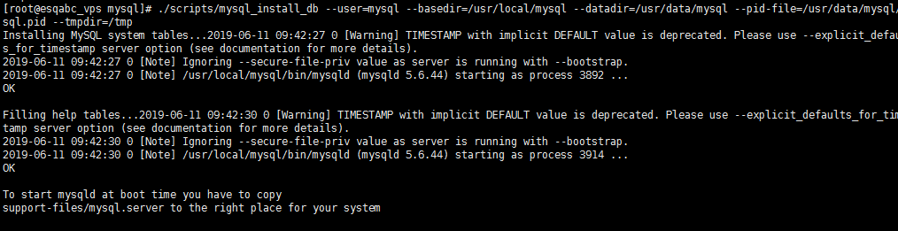 linux安装Mysql数据库_the parent directory for the data directory '/usr/_esqabc的博客-CSDN博客