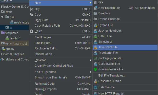 基于Flask框架的简单网页开发_2、加入html文件以及css、js文件_flask html js-CSDN博客