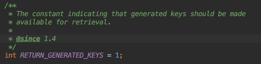 Statement.RETURN_GENERATED_KEYS获取主键id踩坑记录-CSDN博客