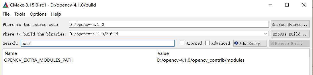 Windows10+VS2017+cmake 编译opencv4.1 + opencv_contrib(含cuda)_闲暇夜里雨在下的博客-CSDN博客